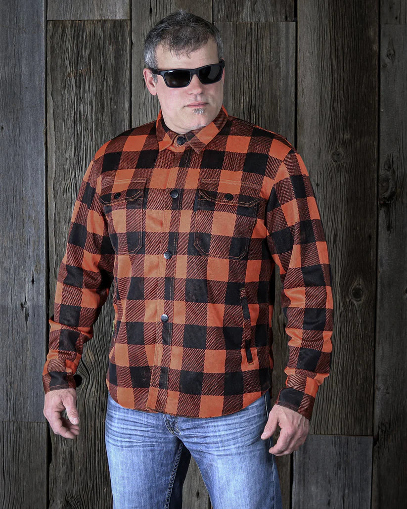 HELGRADE MEN'S CORNELL MESH MOTO SHIRT JACKET – Durham Harley-Davidson